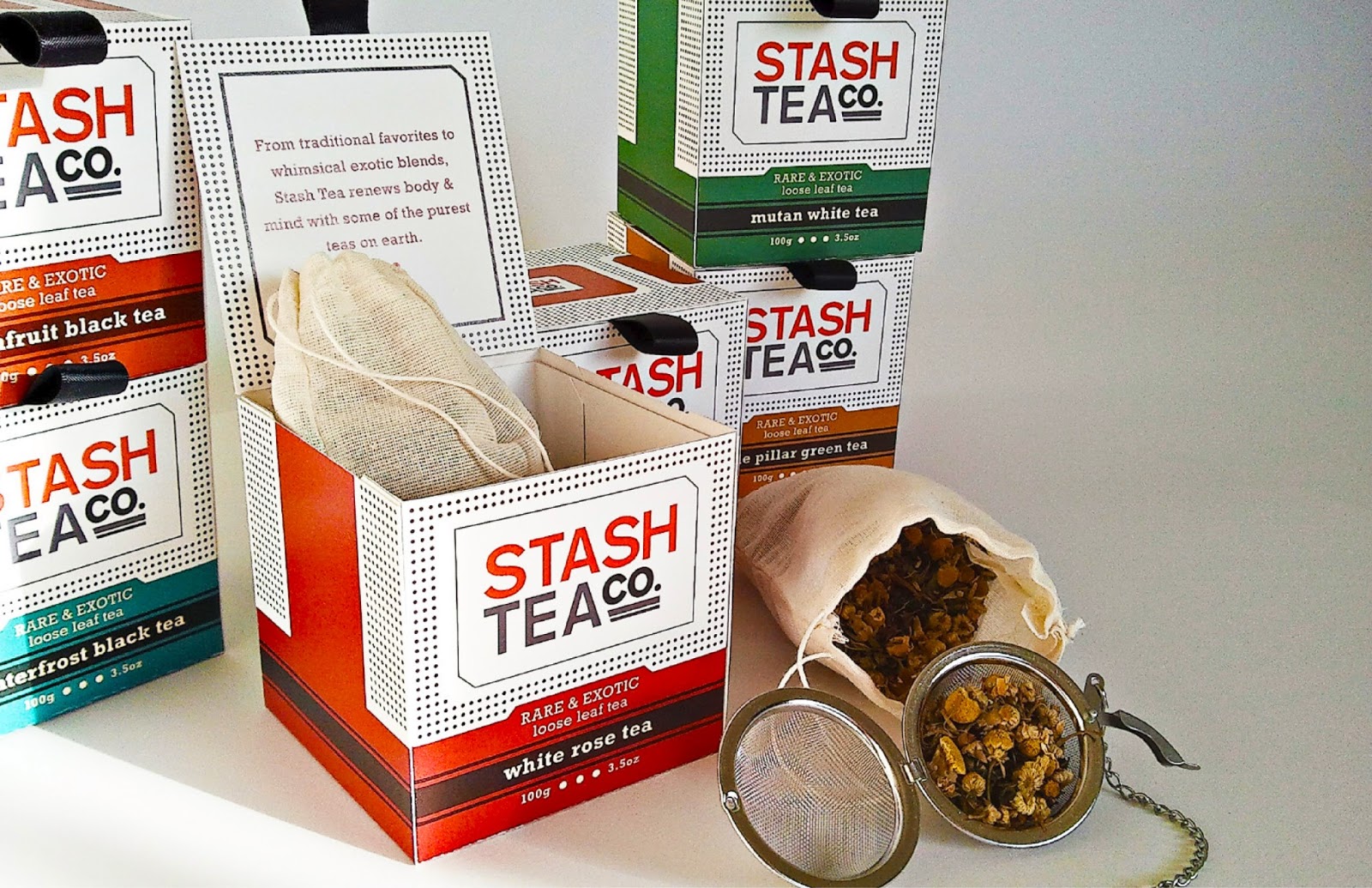 Stash Tea Co. (Student Project) on Packaging of the World - Creative ...