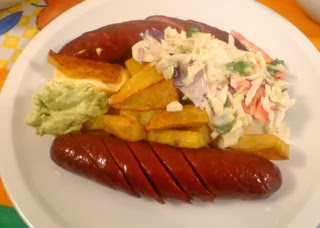 Eleni's Culinary Journey: Salchicha Papa