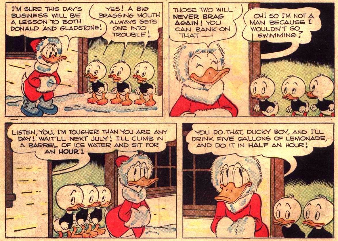 Duck Comics Revue: "Wintertime Wager"