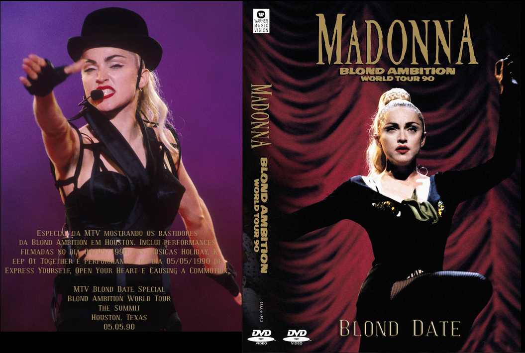 Madonna FanMade Covers: Blond Ambition Tour - Houston, May 5th 1990
