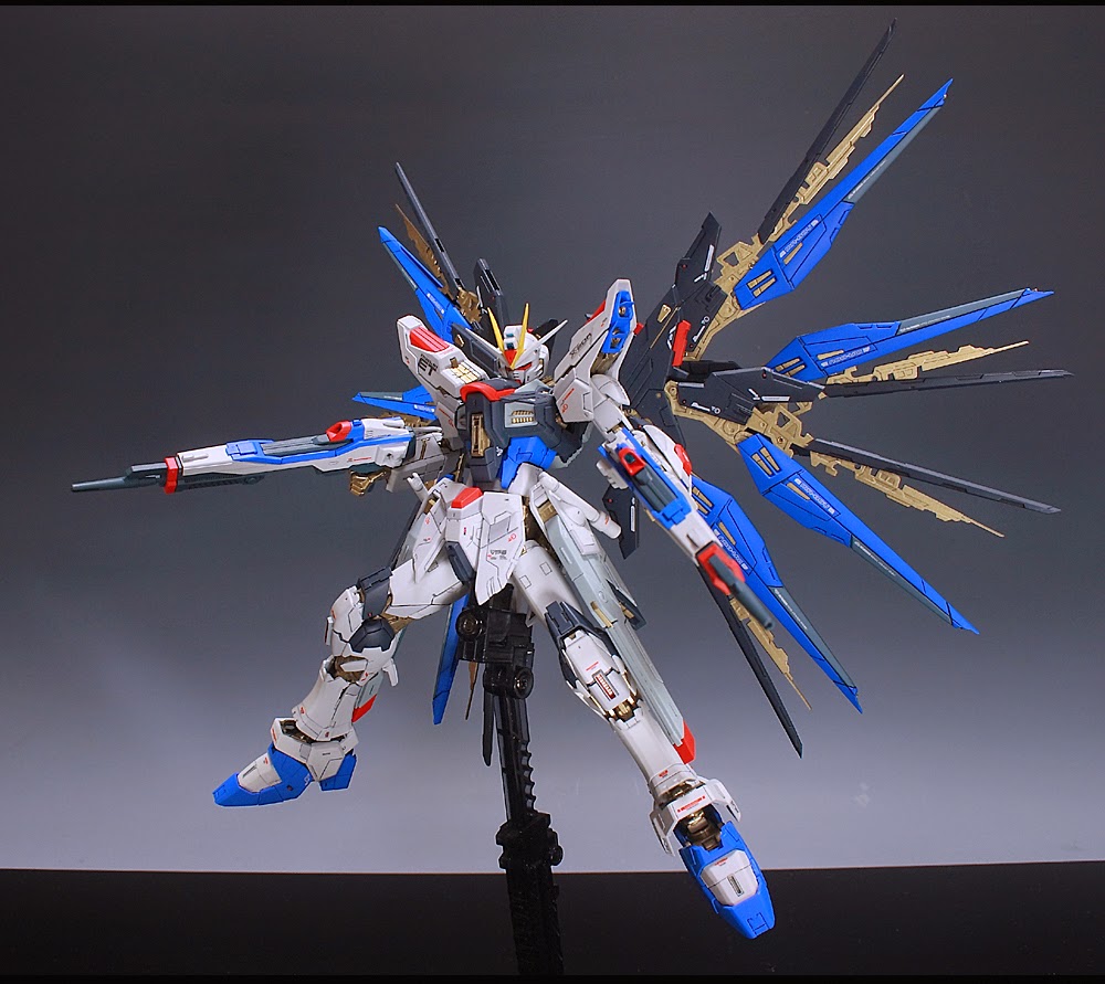 Custom Build: RG 1/144 ZGMF-X20A Strike Freedom Gundam "High Details ver."