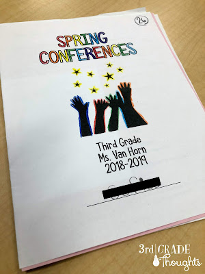 A Peek Inside My Parent-Teacher Conference Folders | 3rd Grade Thoughts