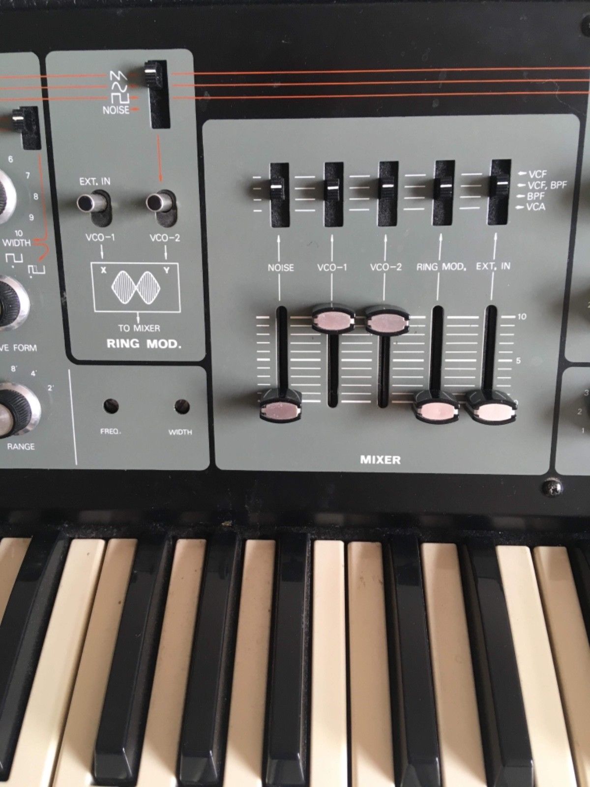 MATRIXSYNTH: Roland SH-5 Vintage Synthesizer SN 470706