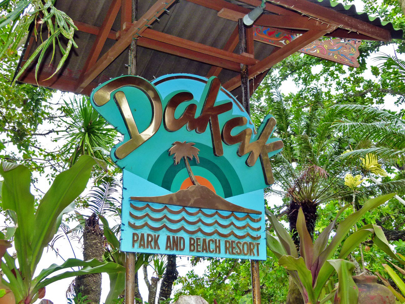 the viewing deck: Dakak Beach Resort Solo Day Tour