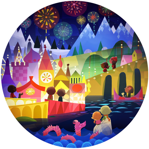 joey art: It's a Small World Show