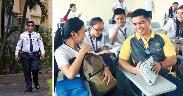 Former Security Guard, Now a Teacher at School He Guarded for 20 Years