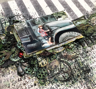 13 arts: "Félix" Layout by Christine