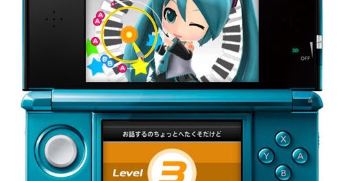 Miku Hatsune Project Mirai 3Ds