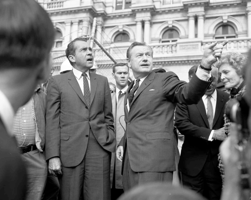 1968. The "Draft Rockefeller" Movement to Challenge Nixon