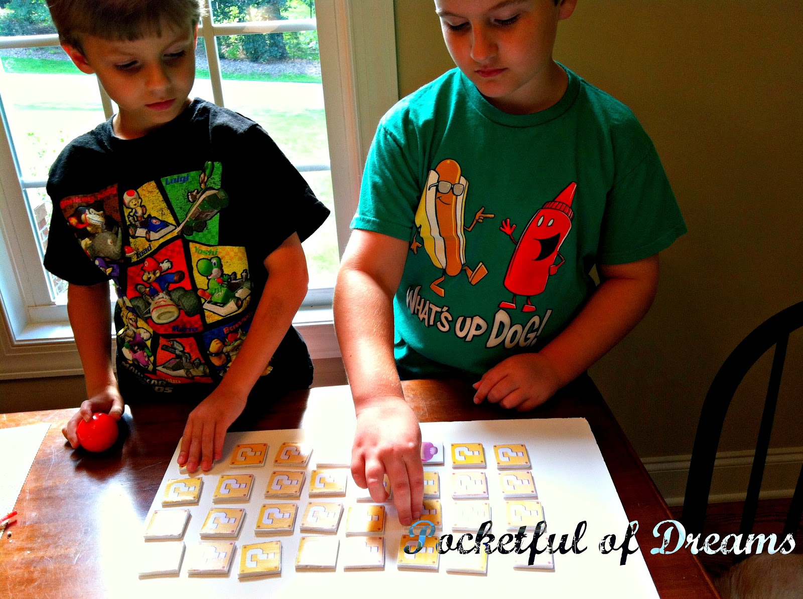 Pocketful Of Dreams: Super Mario Matchup Game With Free Printable