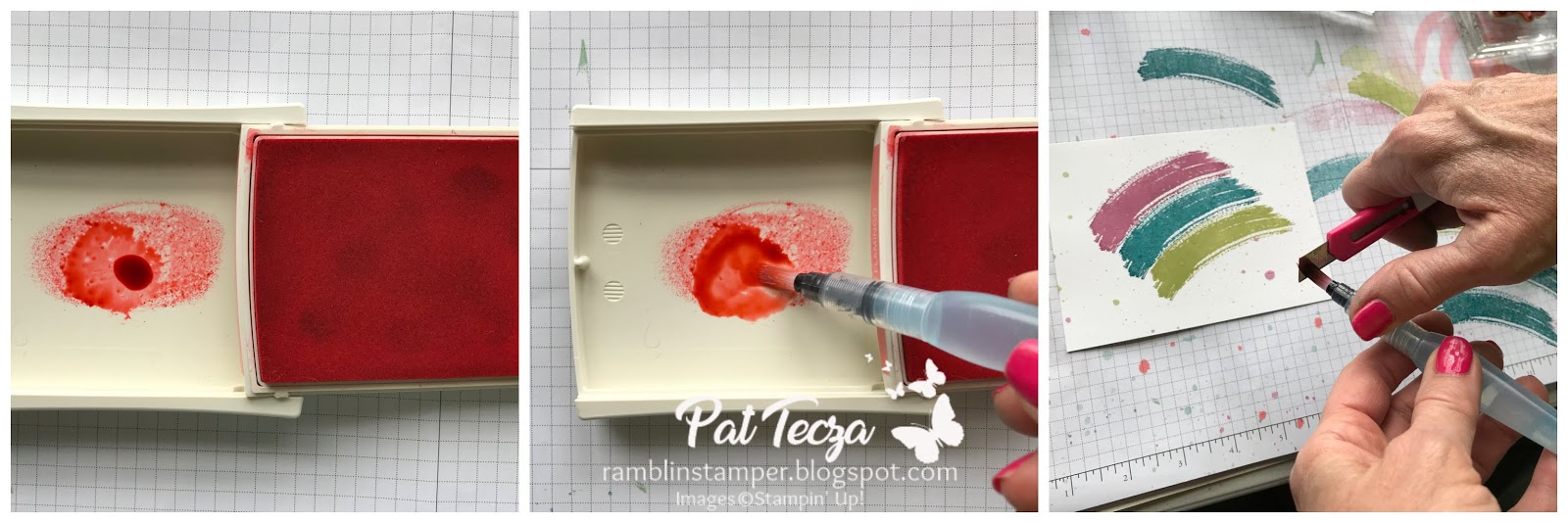 Ramblin' Stamper: Work of Art Thank You Cards