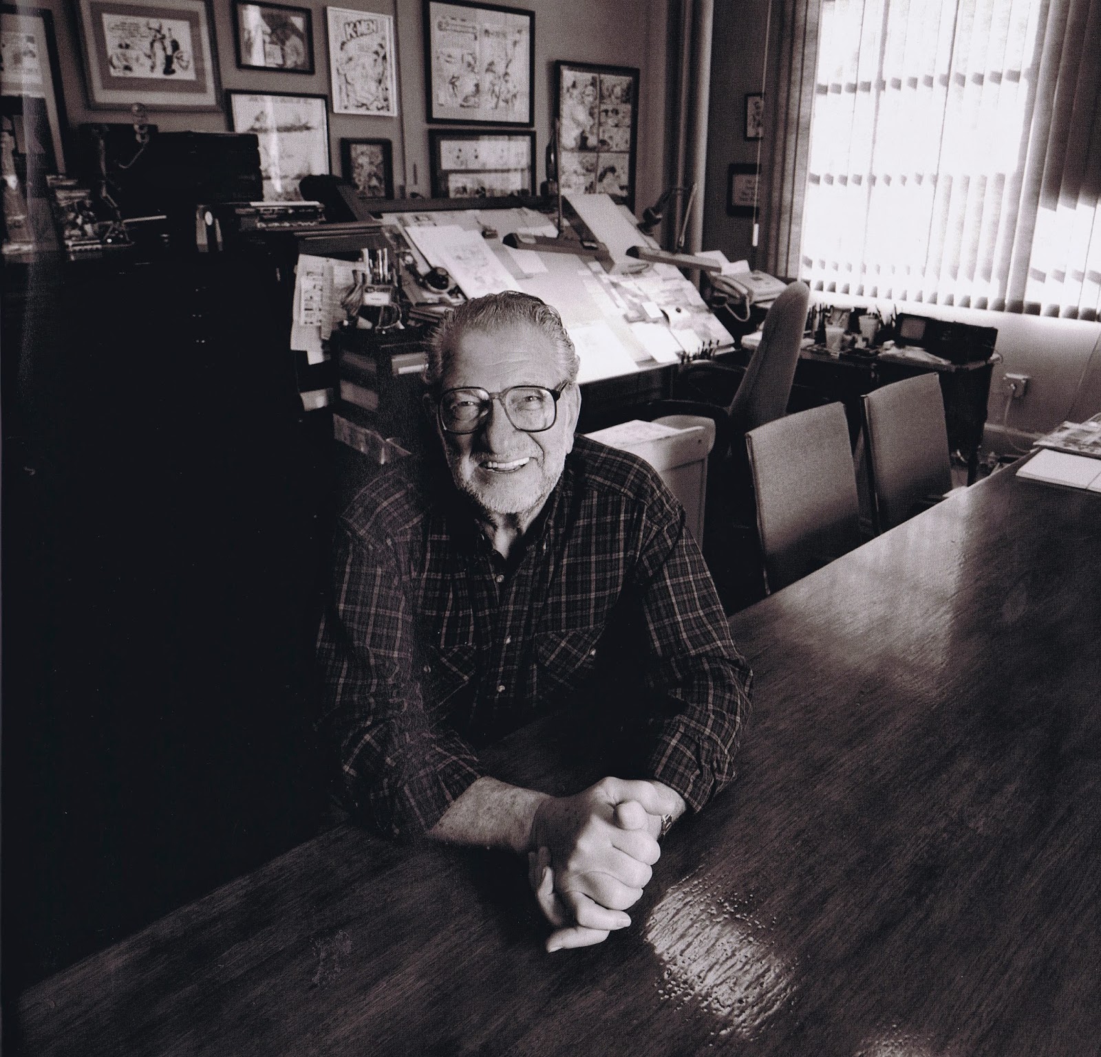 ARTCOMICenventa: El artista y su estudio: JOE KUBERT