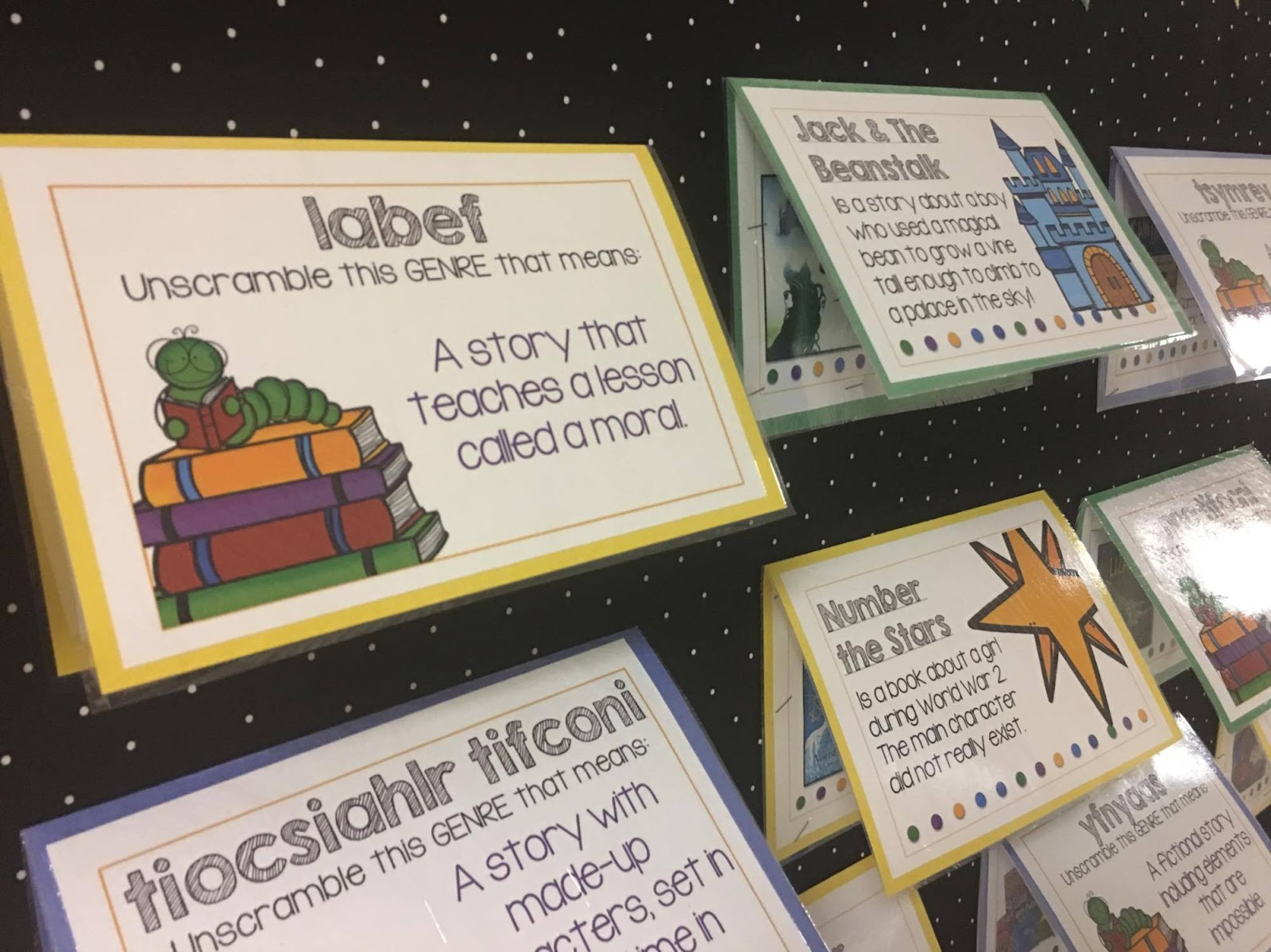 Genres Interactive Bulletin Board | Buck & Chuck