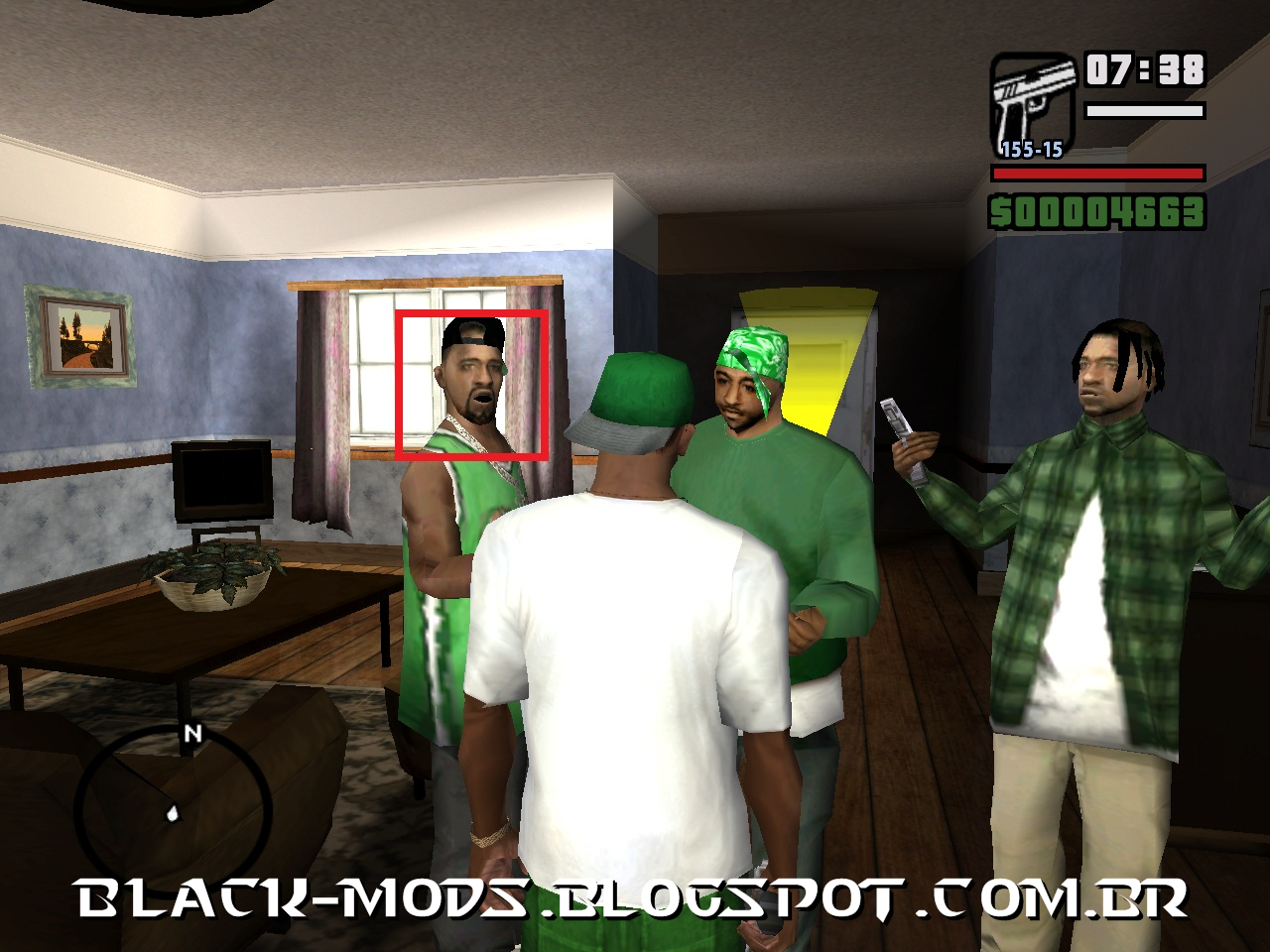 Black Mods: GTA SA - Fix Animação Facial