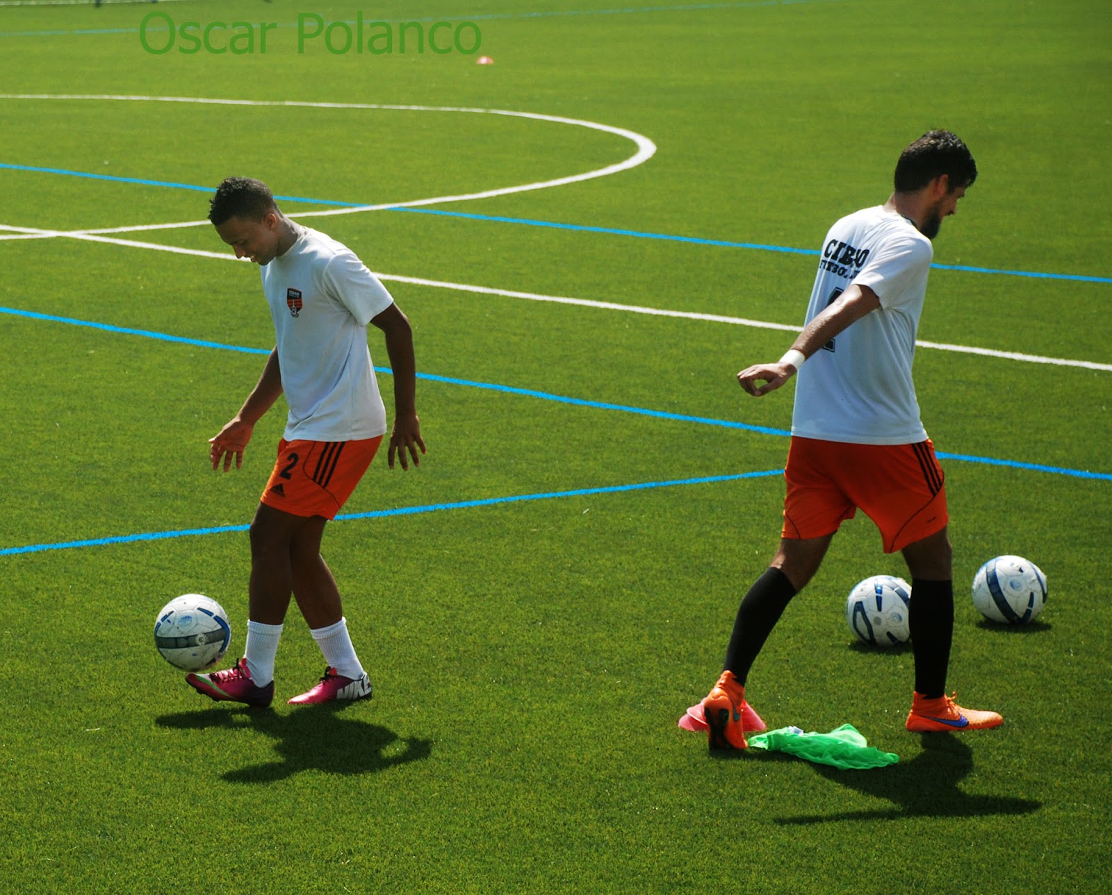 Oscar Polanco estuvo en los entrenamientos del Cibao FC, habló con el ...