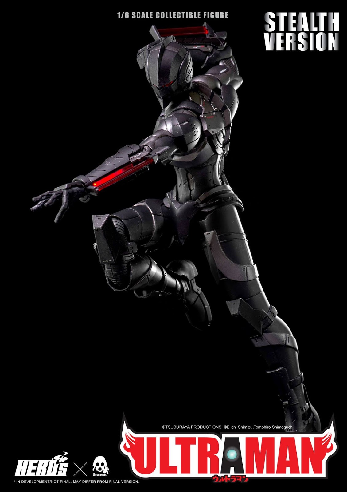 toyhaven: Threezero 1/6th scale STEALTH VERSION ULTRAMAN 12-inch ...