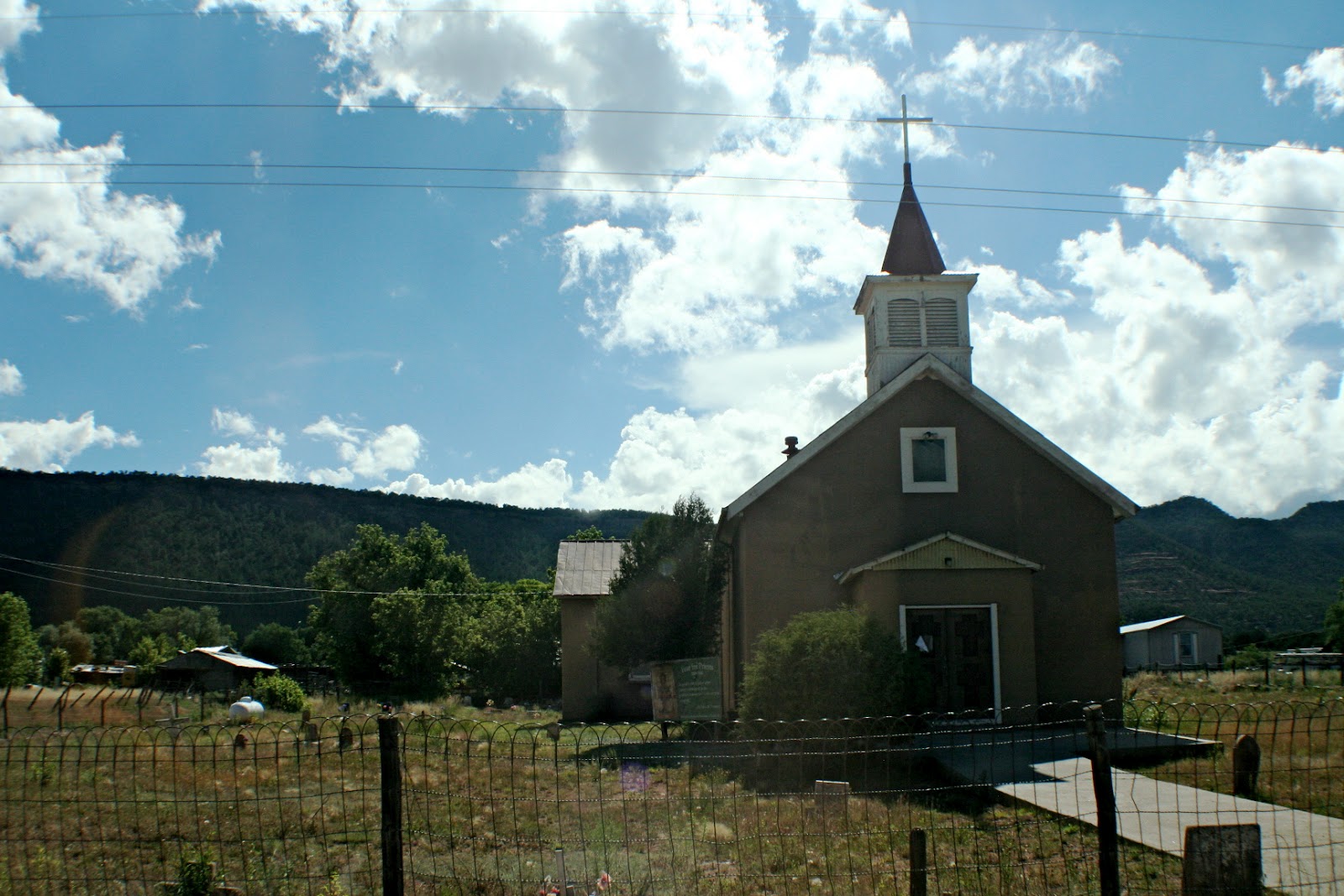 More Thoughts From New Mexico: Rowe, New Mexico Neighborhoods in the 1950's