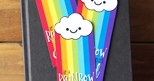 Free Printable Rainbow Bookmarks | artsy-fartsy mama
