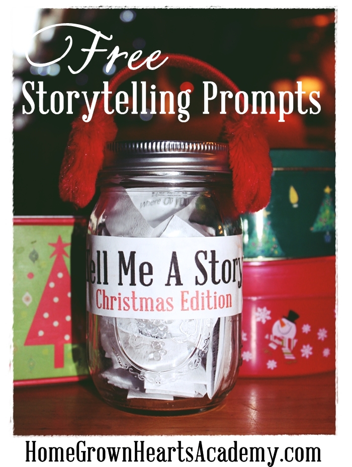 Home Grown Hearts Academy Homeschool Blog: Storytelling Prompts - Tell ...