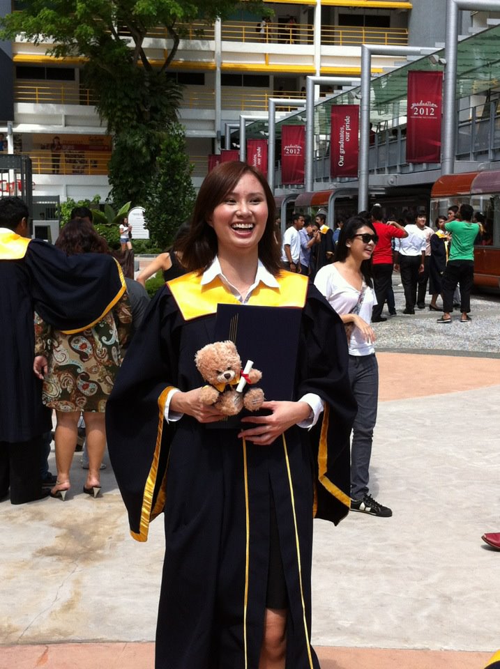 MinMinBeads: My Singapore Polytechnic Graduation on 24 May 2012