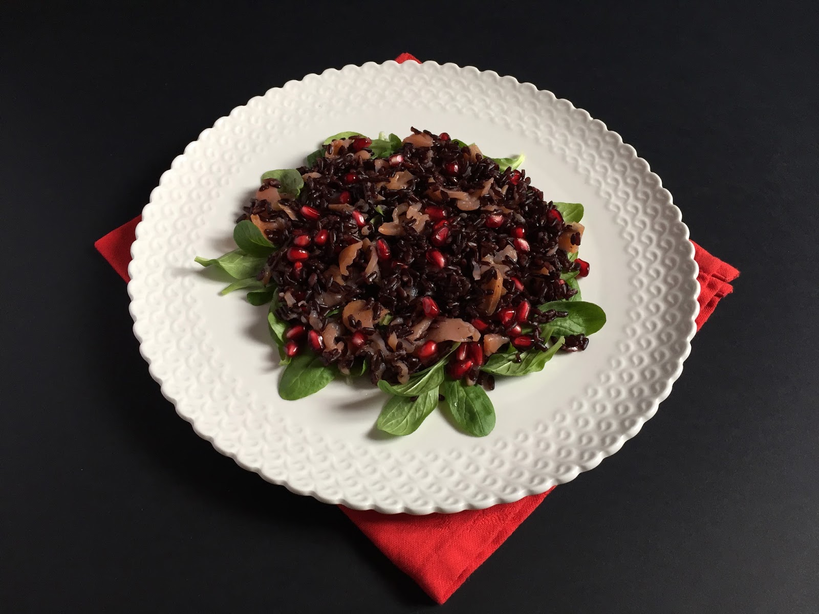 Inglourious Bananas: Venere Rice with Smoked Salmon and Pomegranate ...