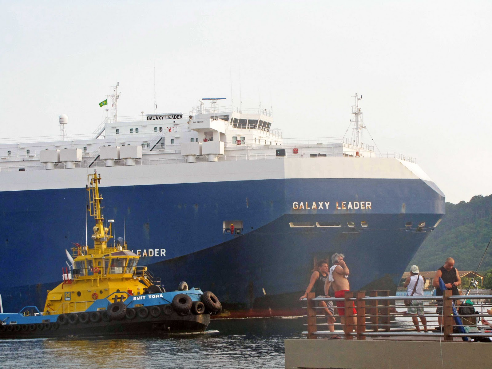 Santos Shiplovers: PCTC Galaxy Leader / C6SO2 - Operando no TEV e ...