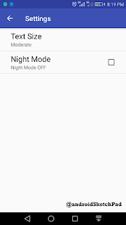 Android App Settings with Preference Fragment Compat AndroidSketchpad