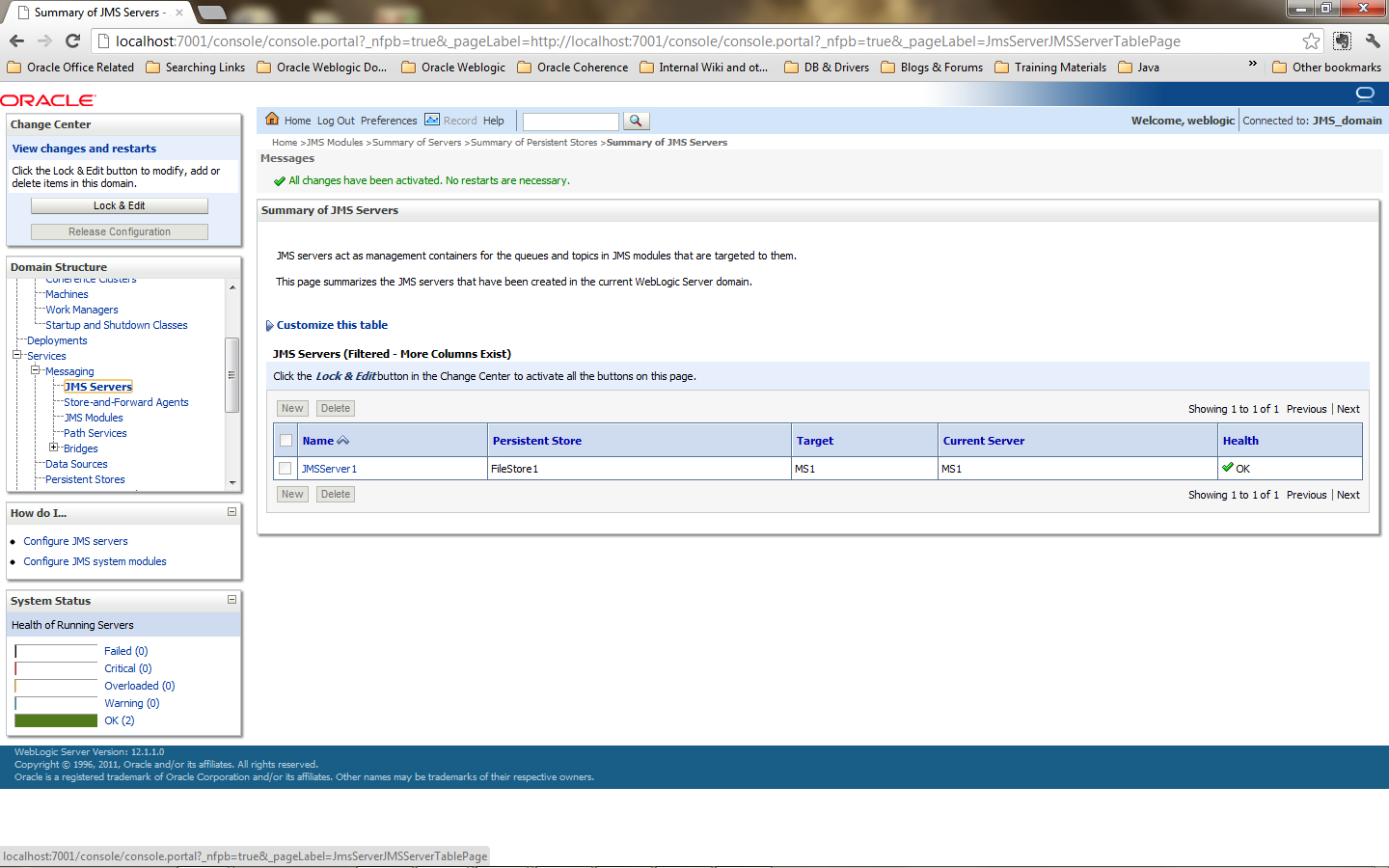 Oracle Weblogic Server: Message Driven Bean ( MDB )