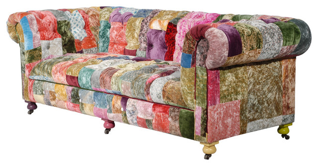 Modern sofa colourful printed fabric sofa designs. ~ Furniture Gallery