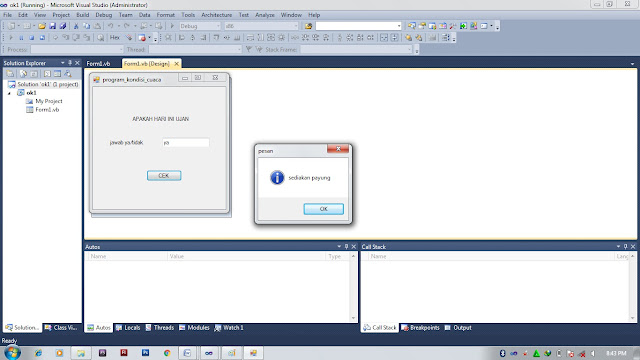 Penggunaan If Dan Else Pada Visual Basic 2010 - mysarudirudi