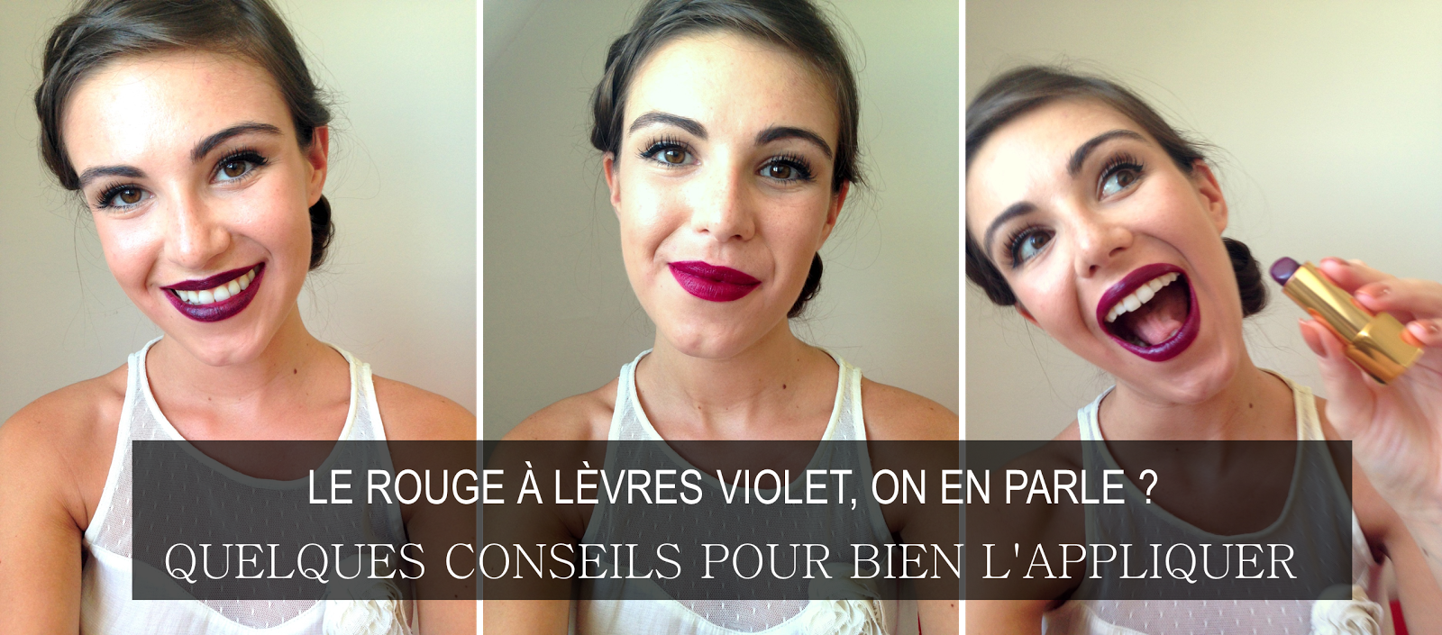 Le rouge à lèvres violet on en parle ? Quelques conseils pour bien l ...