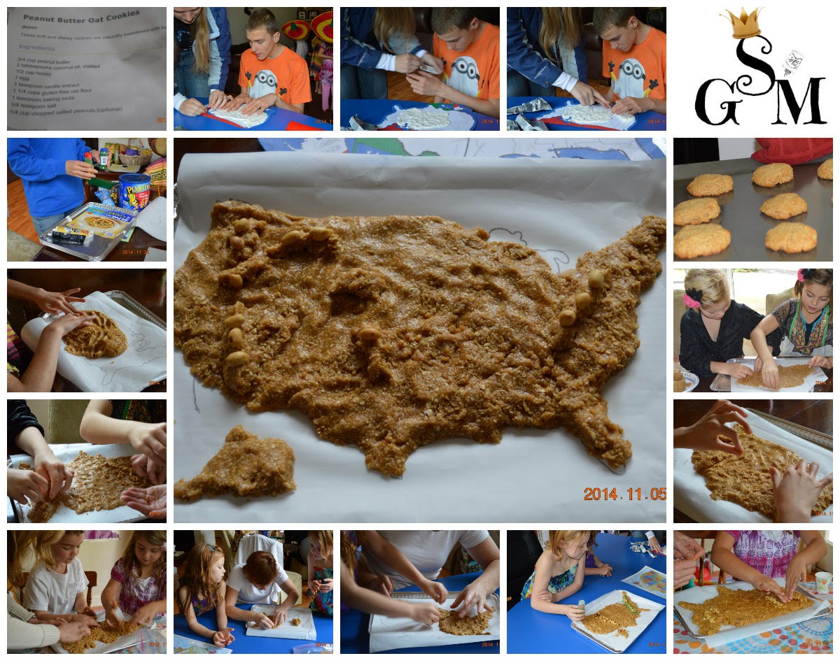 Solagratiamom: Edible U.S Maps and More!