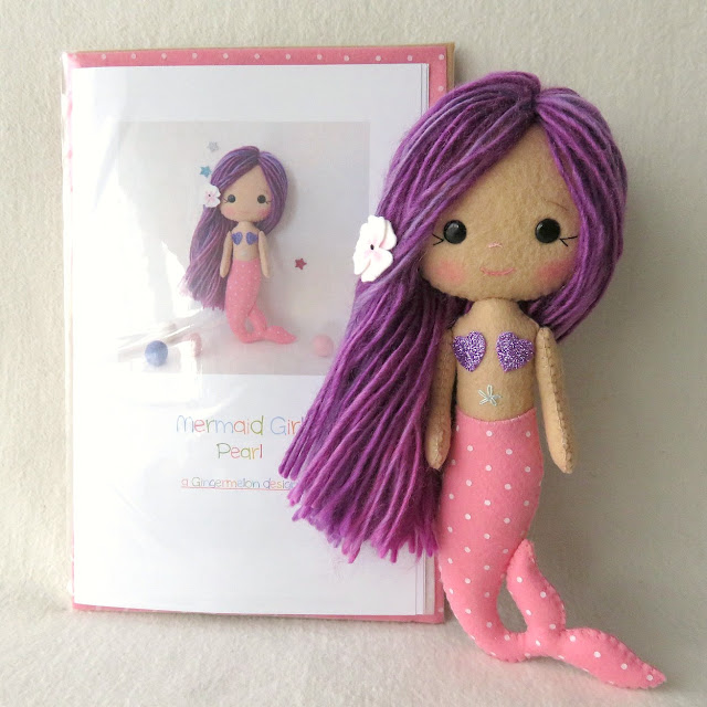 Gingermelon: New Mermaid Girl Pattern Kits