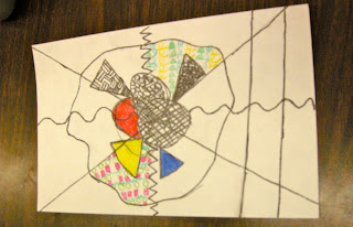 Zilker Elementary Art Class: Fourth & Fifth Grade Abstract Designs