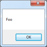 Spotfire Developer: Alert, Popup, MessageBox