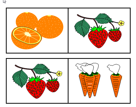 Escuela infantil castillo de Blanca: DOMINÓ DE ALIMENTOS 2