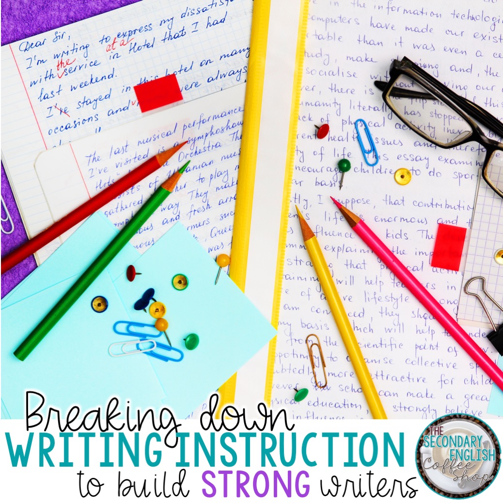 Teaching Writing: Breaking down writing instruction to build strong ...