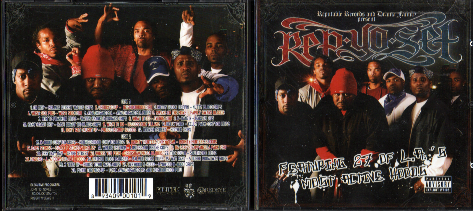 Ebonical Collaboration Volume Ⅱ: Rep Yo Set Disc1