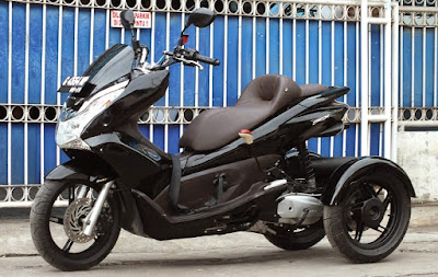 Galeri Modifikasi Motor Roda Tiga Matic
