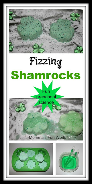Momma's Fun World: Shamrock science for kids