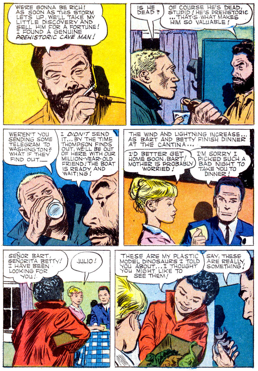 Pappy's Golden Age Comics Blogzine: Number 1160: Jesse Marsh's Dinosaurus!