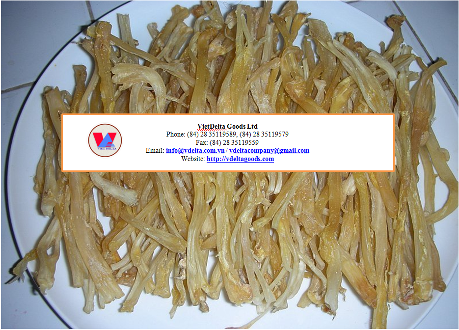 Dried pork/ Pig tendon
