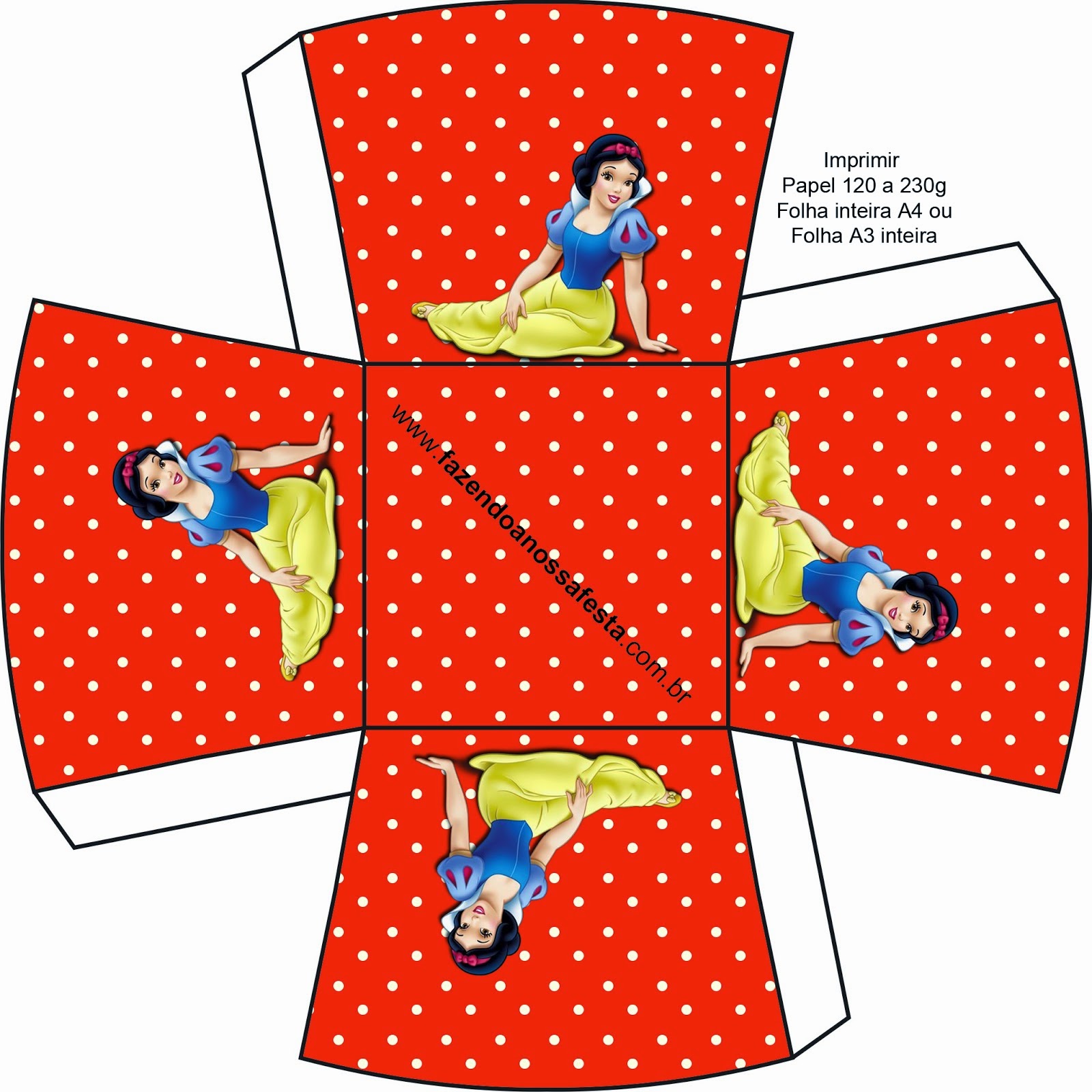 Snow White: Free Printable Boxes. - Oh My Fiesta! in english