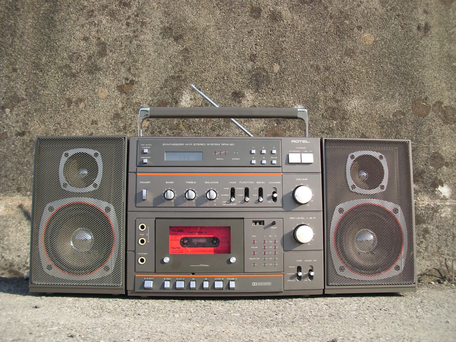 kingrat2010 / LASERAT'I: ROTEL SYNTHESIZER HI-FI STEREO SYSTEM RPM-20