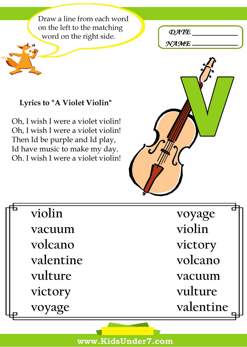 V Is For Violin