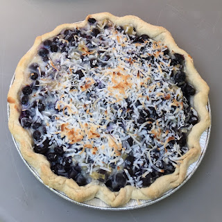 Justin Pie-Man: Blue Hawaii Pie