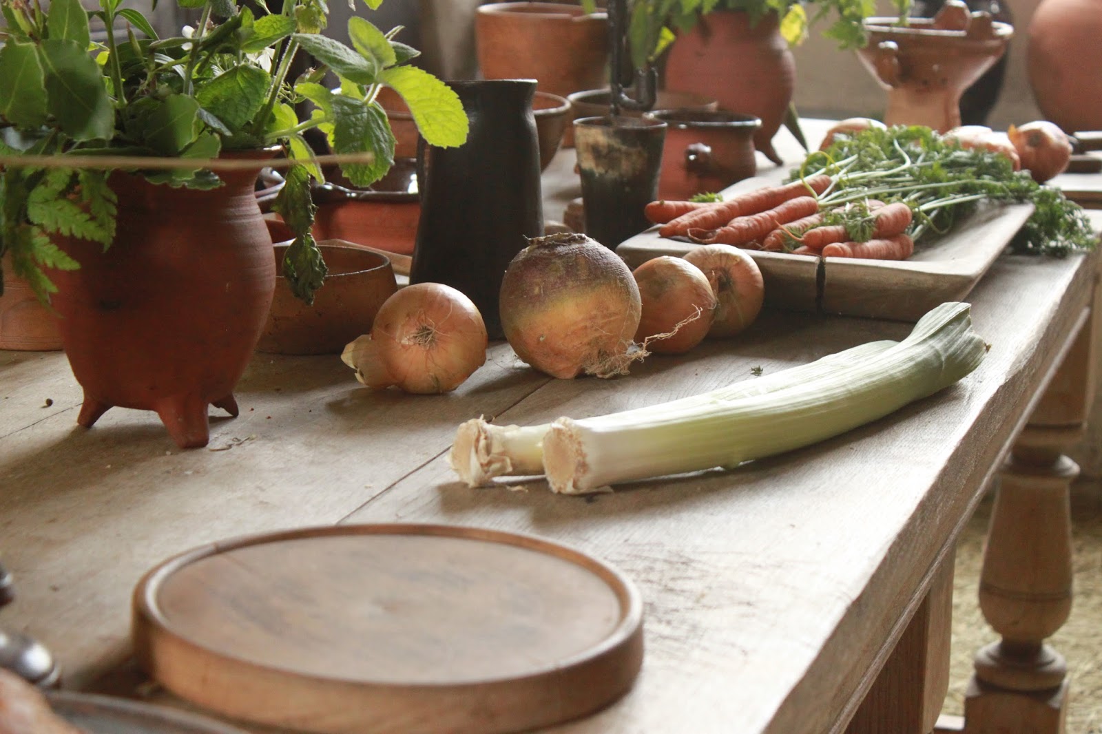 Lone Male In The Kitchen: Elizabethan Food At Plas Mawr, Conwy