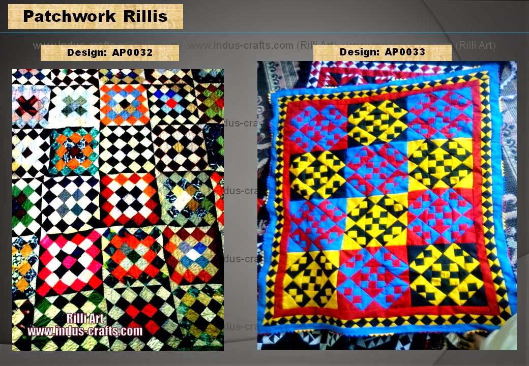 I AM PROUD TO BE SINDHI: DIFFERENT TYPES OF RILLI