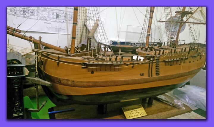 Maritime Model Museum: RESTORATION OF HMB ENDEAVOUR MODEL