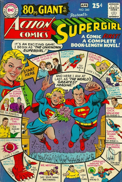 Dave's Comic Heroes Blog: Giant Supergirl Coverage